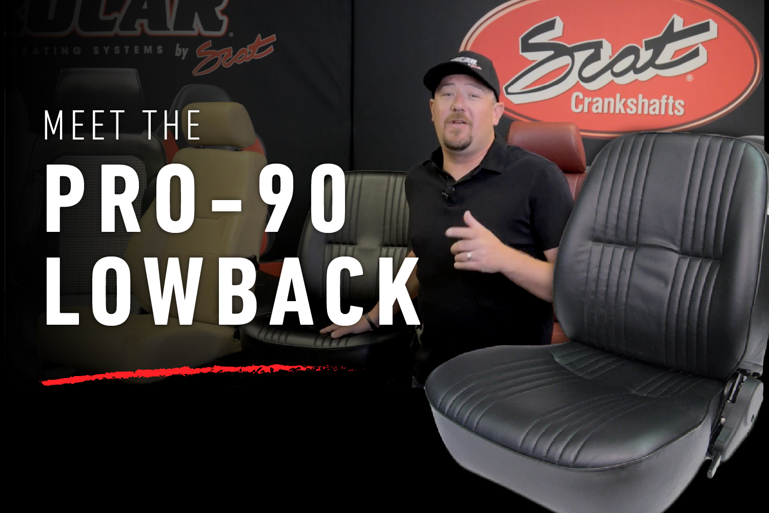 Pro-90 Lowback Seat Highlight - Procar by SCAT